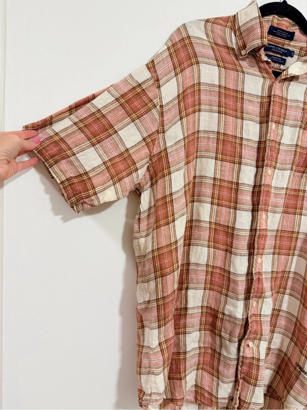 Daniel Cremieux | Shirts | Daniel Cremieux Mens Large 0 Linen Button ...